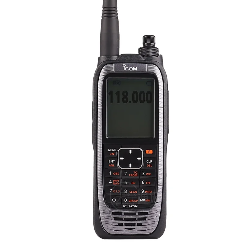 Aviation walkie talkie ICOM IC-A25N built-in GPS Bluetooth navigation ...
