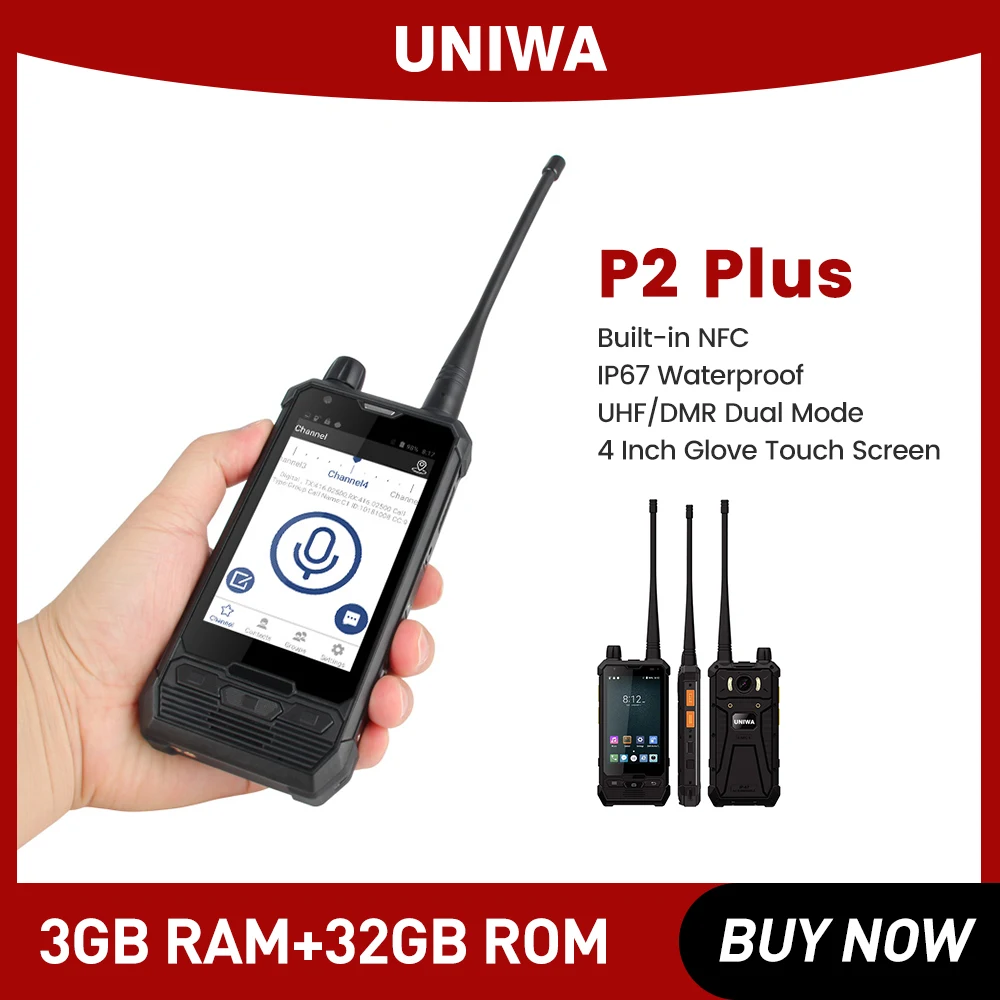 UNIWA P2 Plus - Top Walkie Talkie
