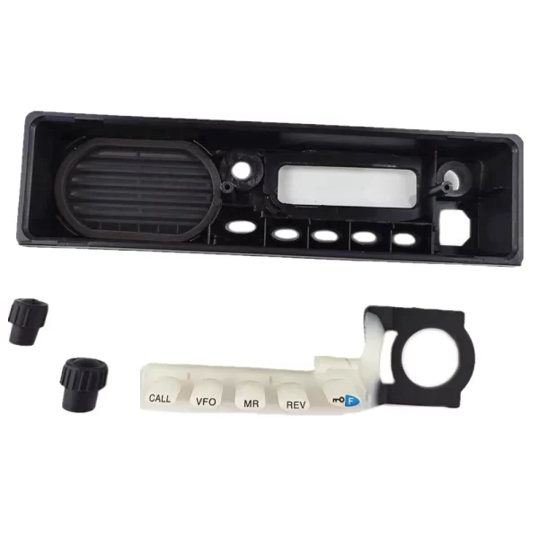 Front Cover Shell Housing Case +Diginal Keypad Button Rubber For Kenwood TM-271 TM-471 TM- 281 ...